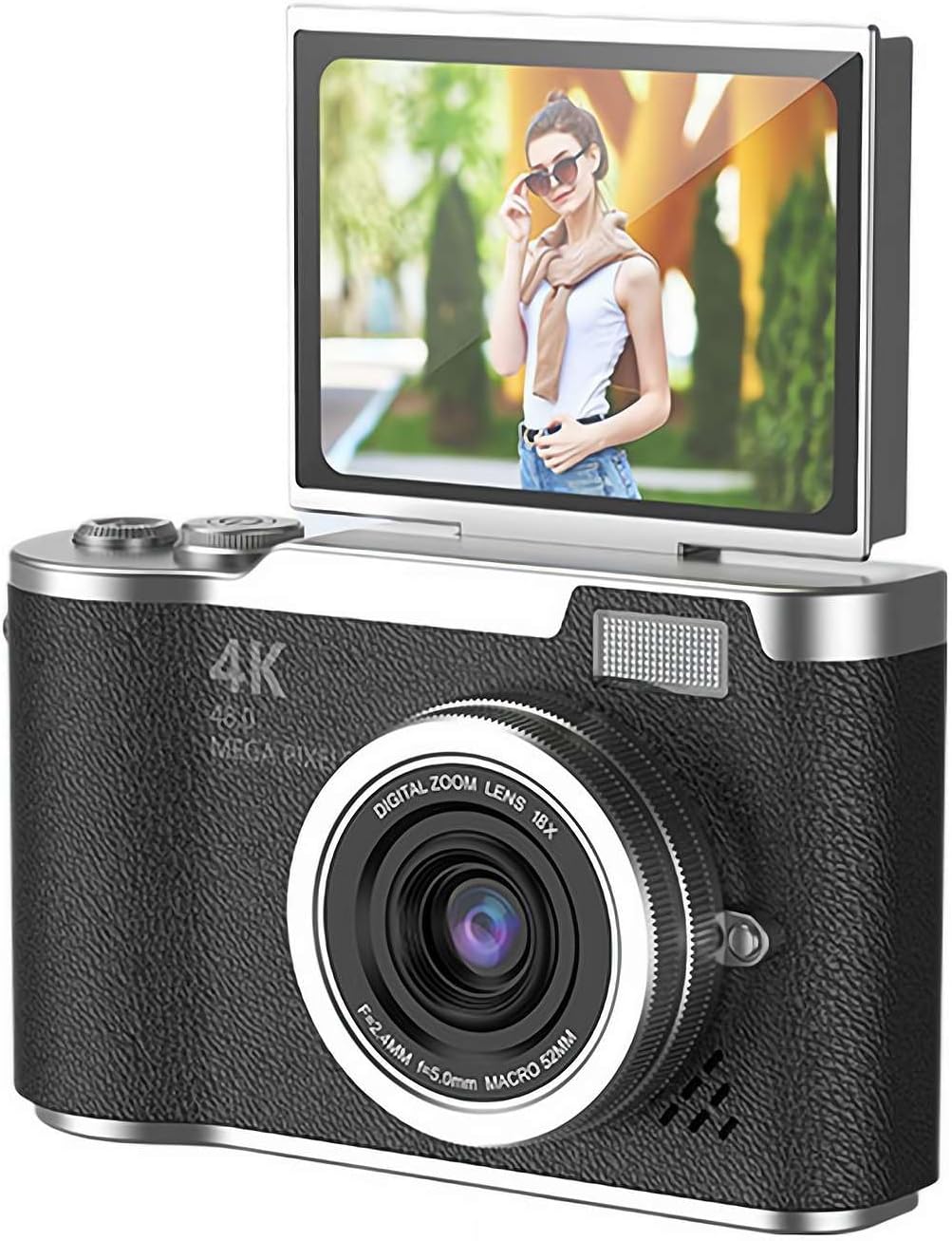 Amazon.com : 4K CCD Camera, Digital CCD Camera with a 2.4-inch High ...