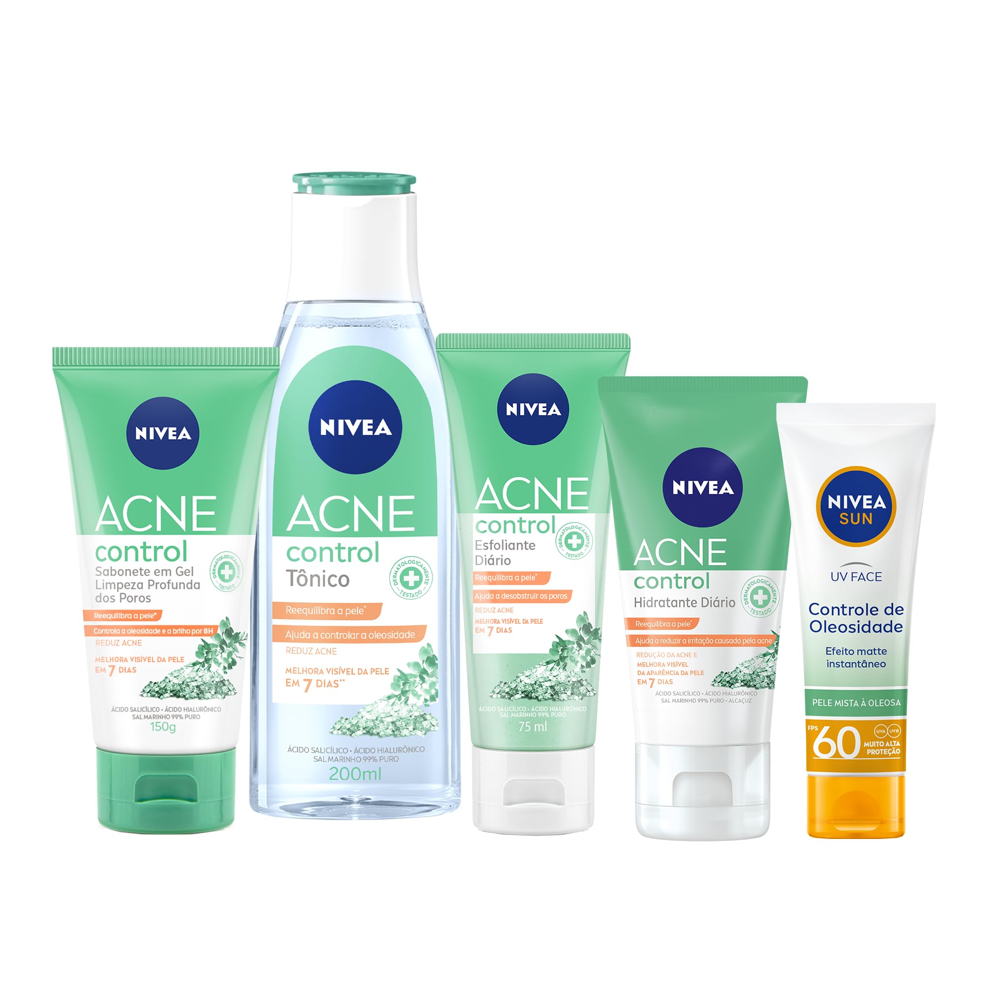 Kit NIVEA Rotina Diária - Pele Acneica | Amazon.com.br