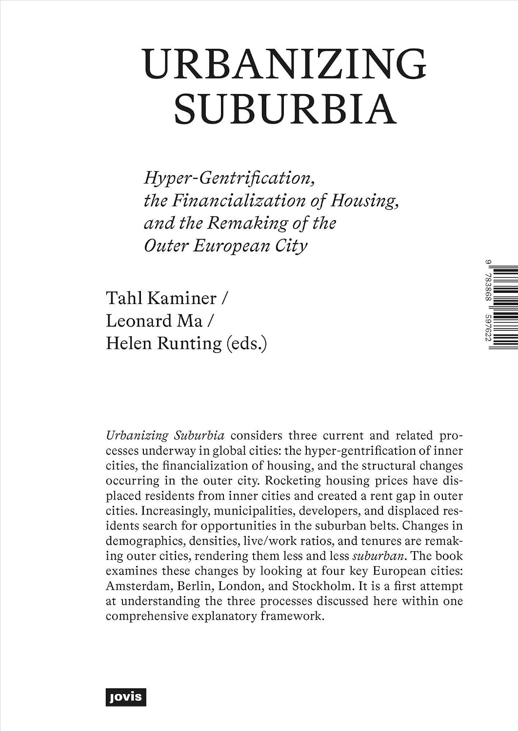 Urbanizing Suburbia: Hyper-Gentrification, the Financialization of ...