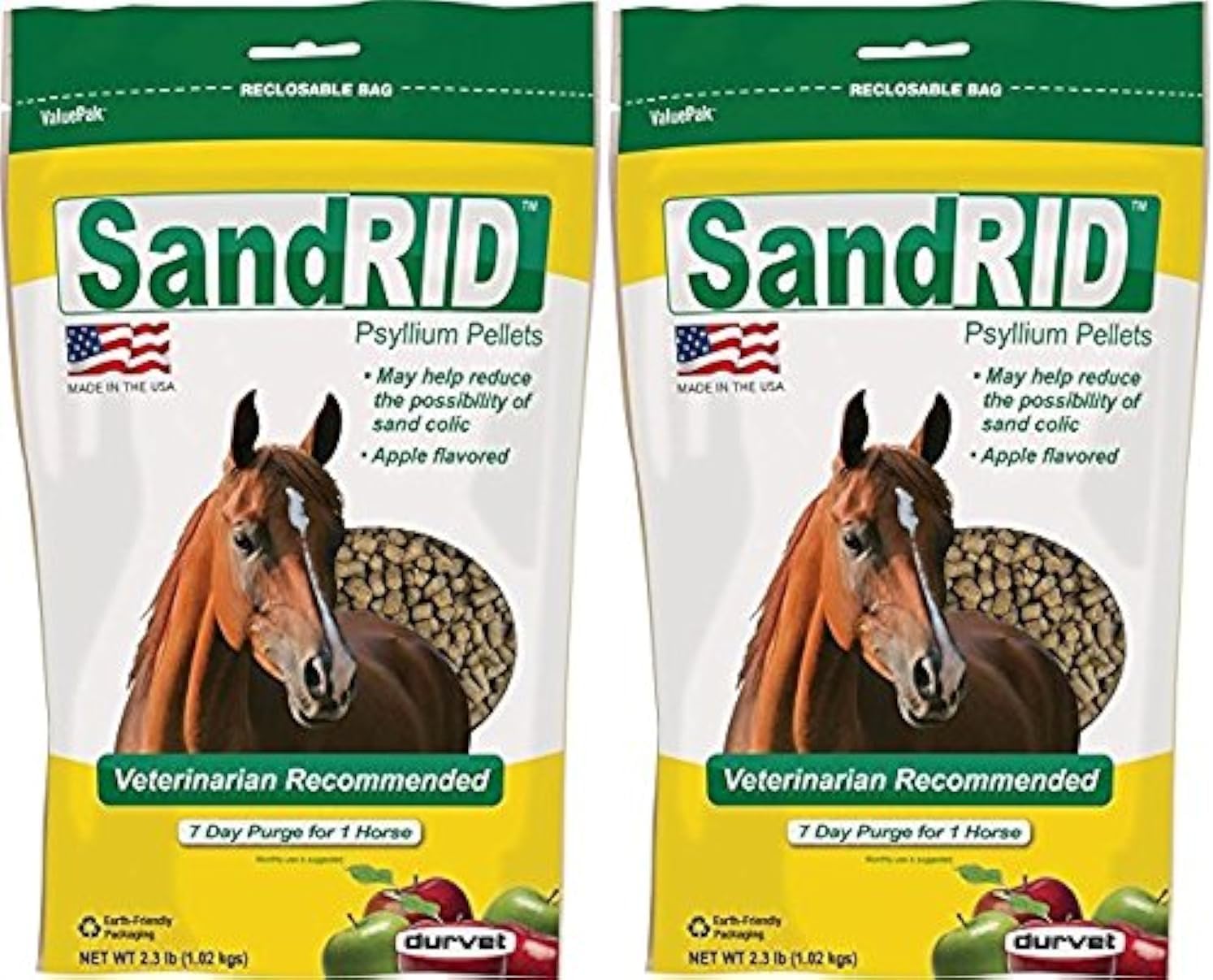 Amazon.com : Sandrid Psyllium Pellets Value Pack For Equine : Pet Supplies
