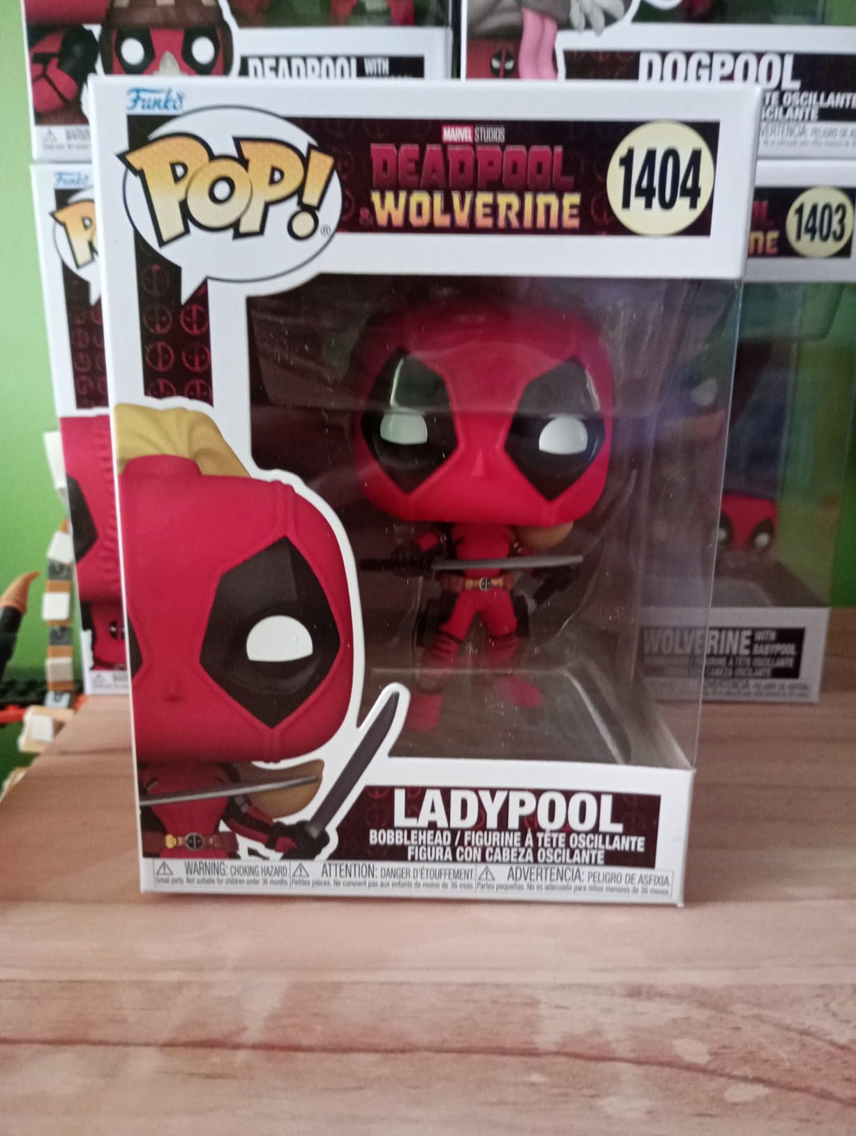 Funko Pop! Marvel: Deadpool & Wolverine - Ladypool - Collectable Vinyl ...