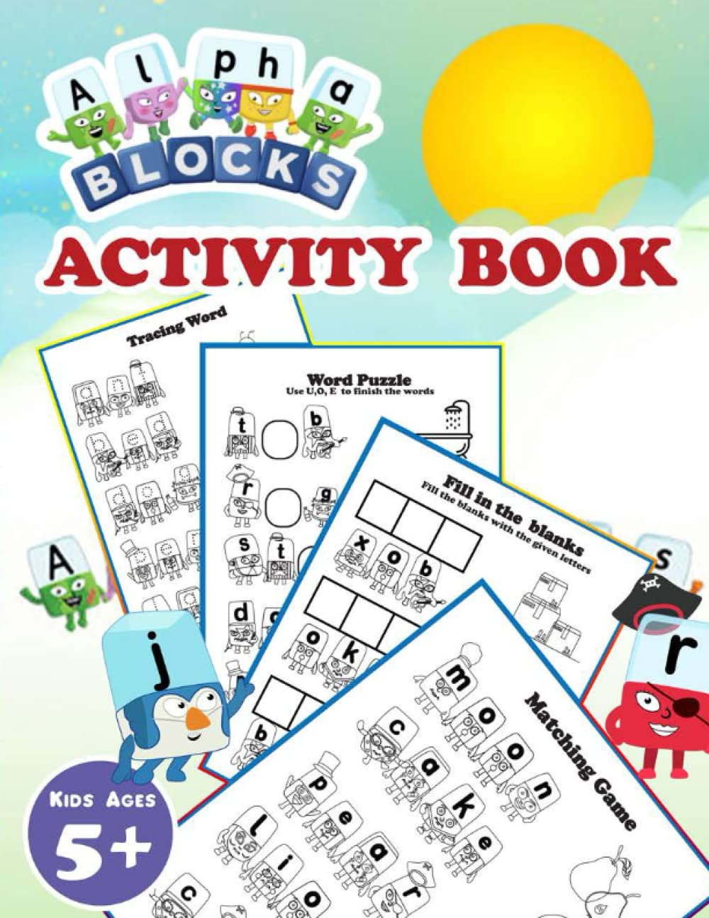 Buy Alphablocks Activity Book Include Games Matching Games Tracing Buy Alphablocks Activity Book Include Games Matching Games Tracing