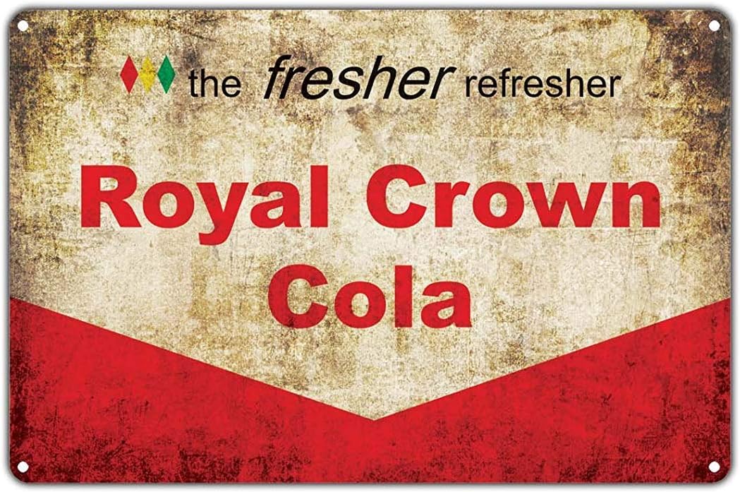 Amazon.com: The Fresher Refresher Royal Crown Cola Soda RC 8x12 Vintage ...