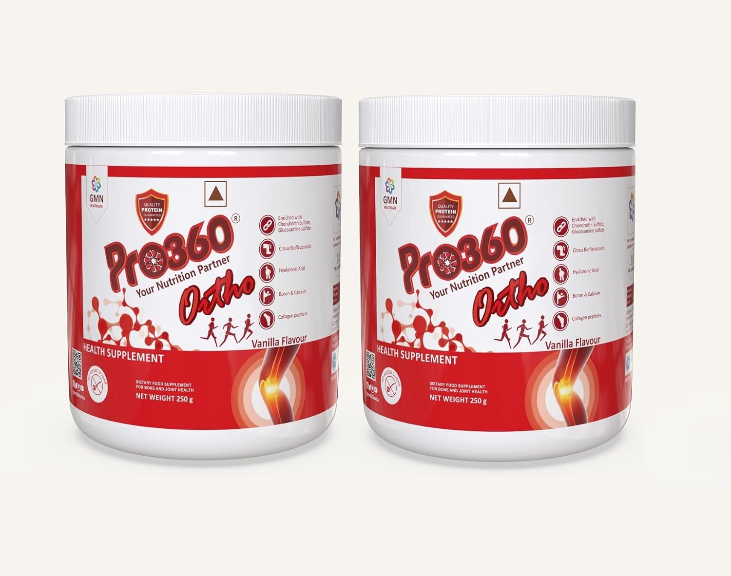 Pro360 Ortho Bone and Joint Care Supplement Nutrition Powder with ...