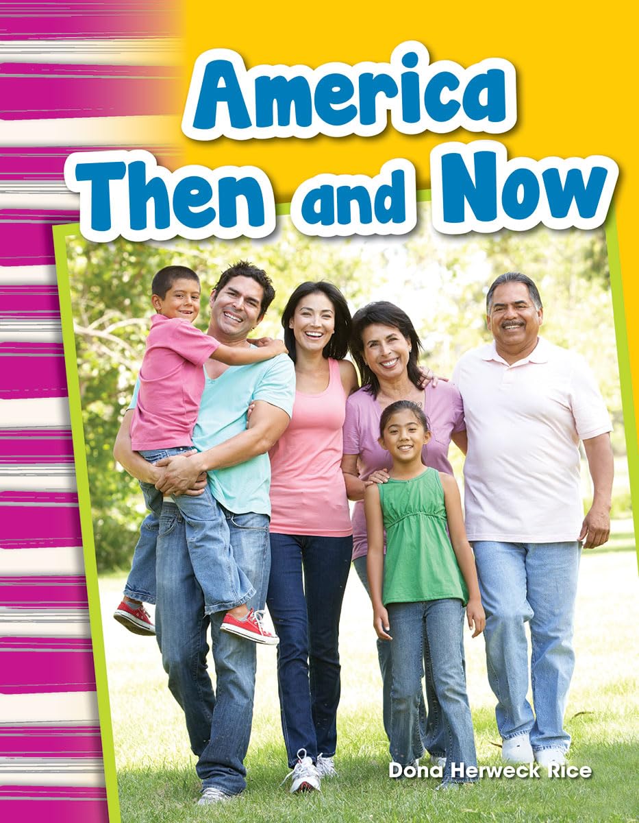 America Then and Now - Social Studies Book for Kids - Great for School ...