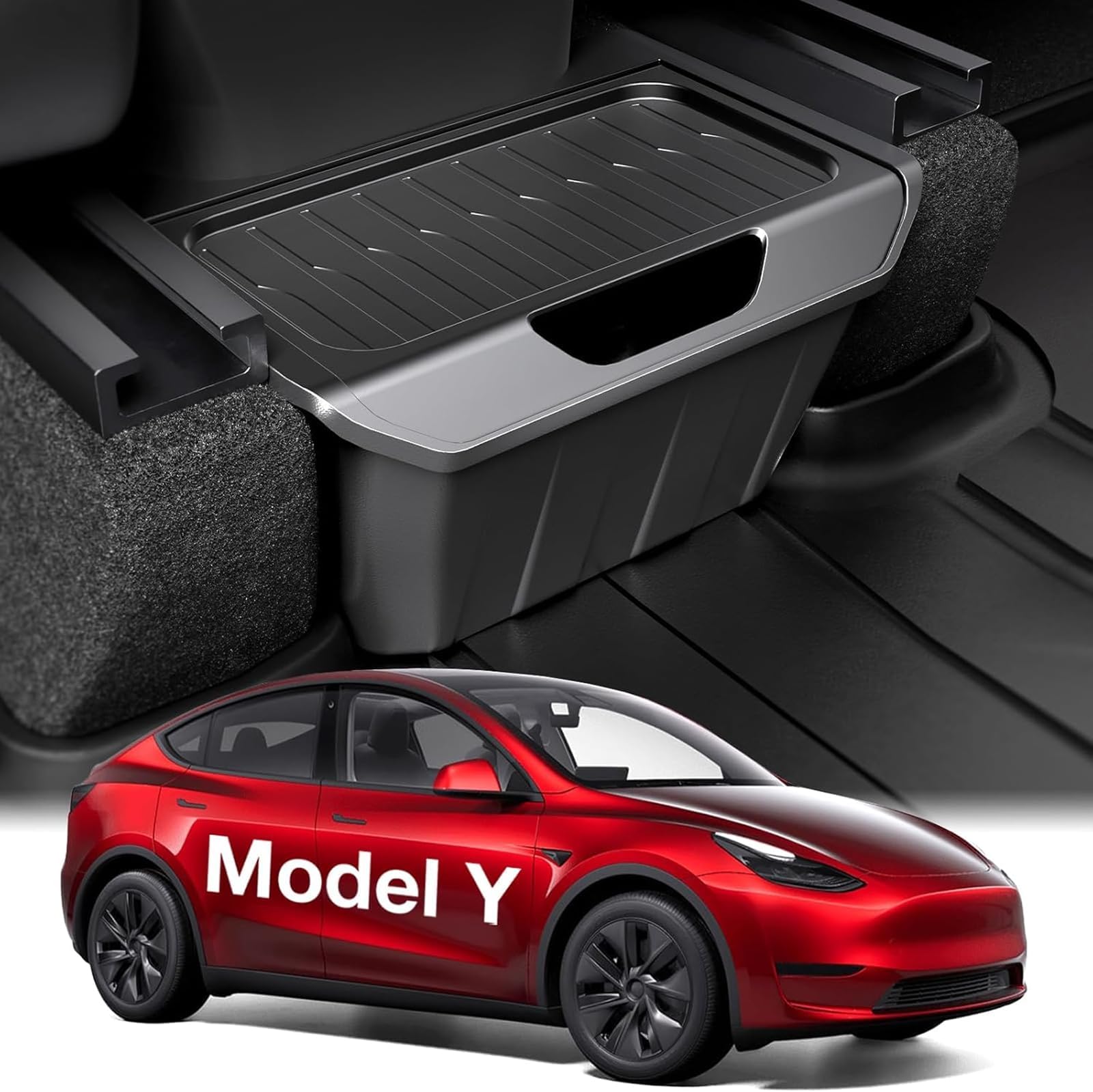 Amazon.com: Wigoo 2025 Upgrade Tesla Model Y Accessories Rear Center ...