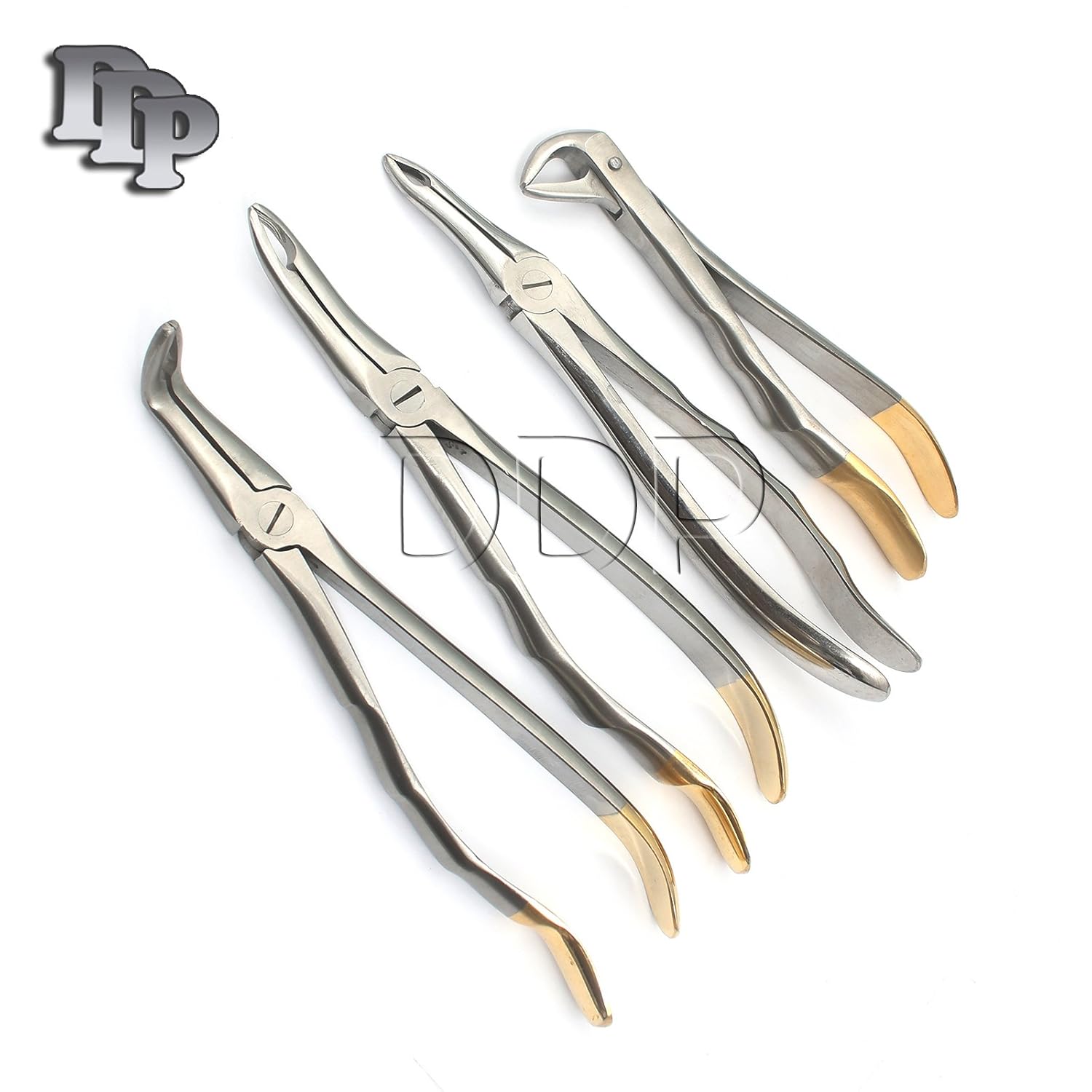 Amazon.com: DDP 4 FINE Root TIP Extraction Forceps Dental Instruments ...