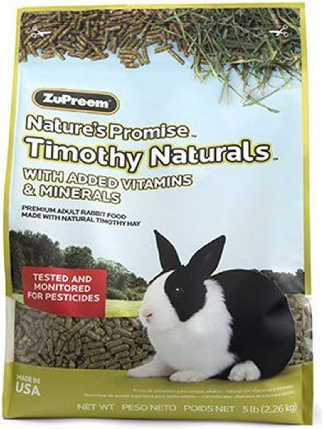 ZuPreem Food Nature's Promise Rabbit Pellets, 5 lb : Amazon.ca: Pet ...