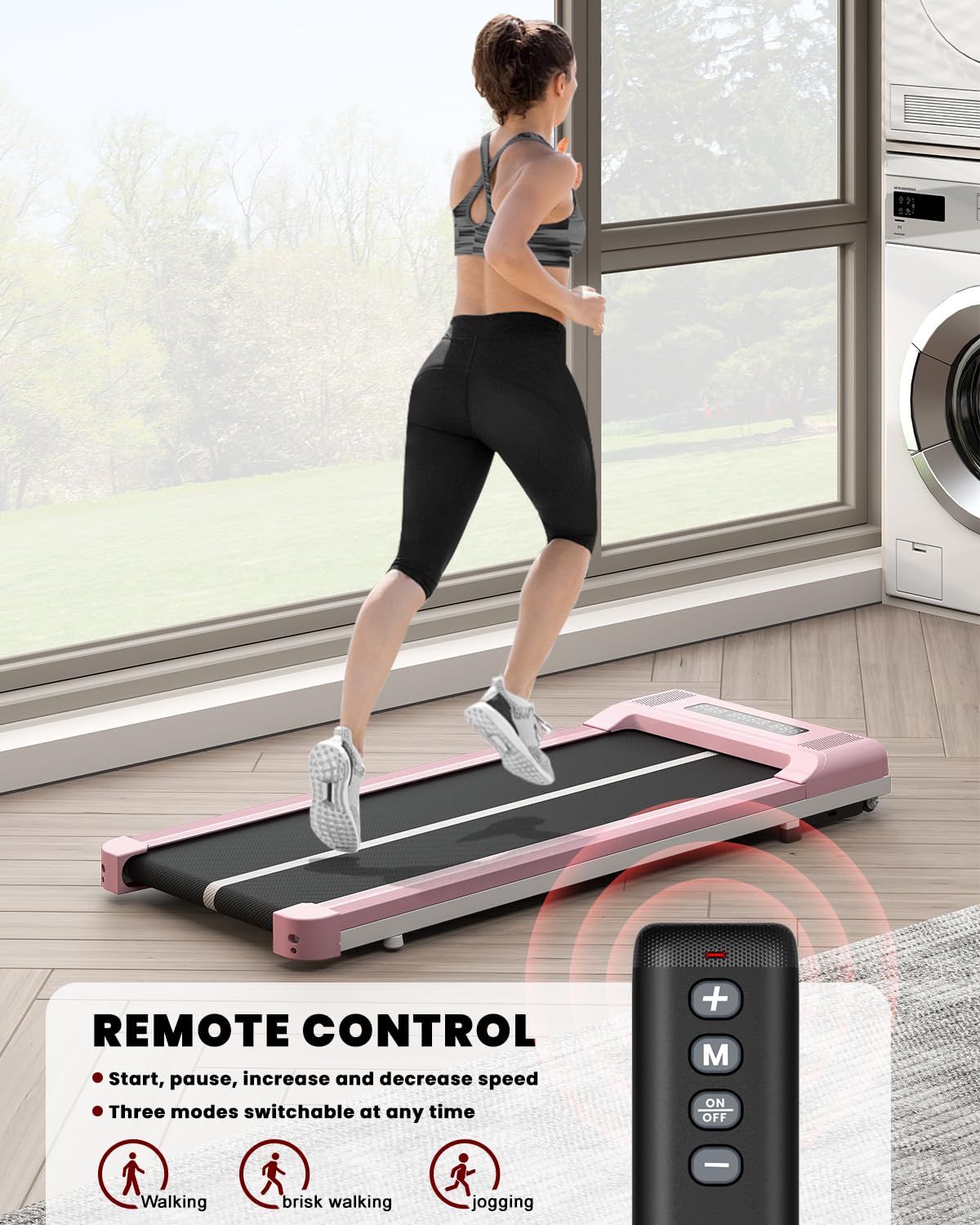 Snapklik.com : Walking Pad Under Desk Treadmill, Portable Treadmills ...