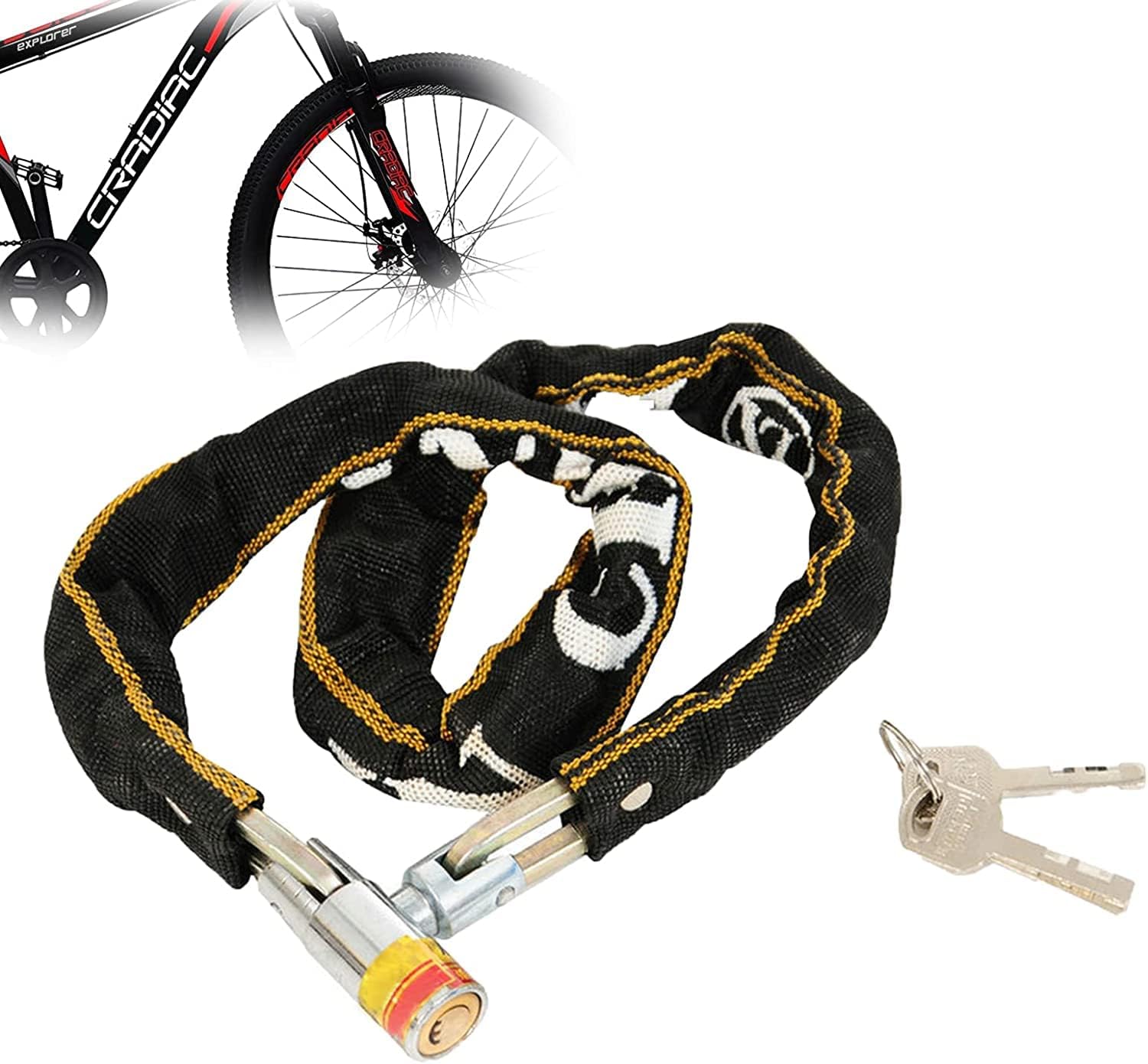 Redlemon Candado de Combinación para Bicicleta Ultra Resistente con ...