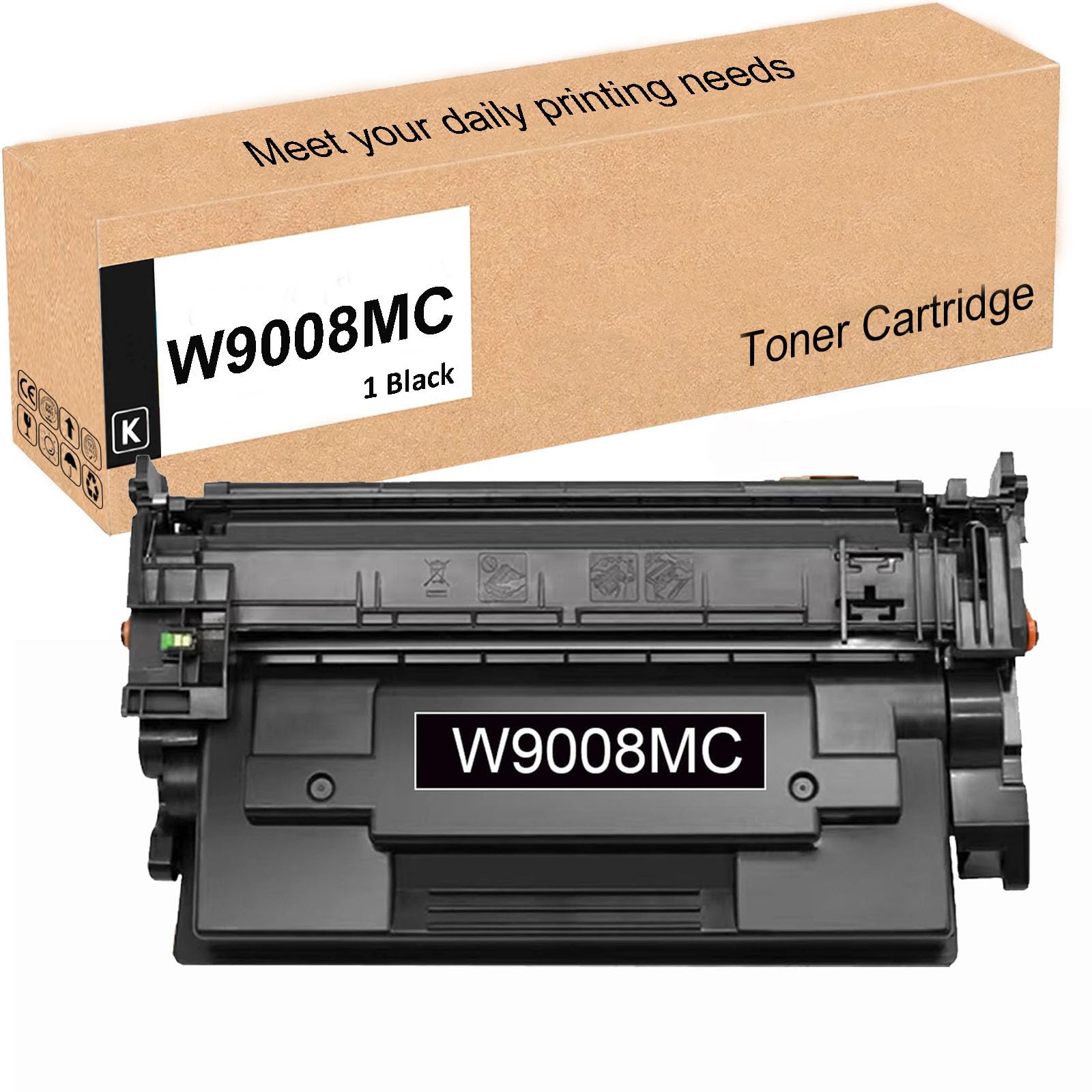 Amazon.com: W9008 W9008MC Remanufactured Black Toner Cartridge ...