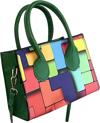 Shoulder Bags Women, Colorful Purses for Women Adjustable Colorful ...
