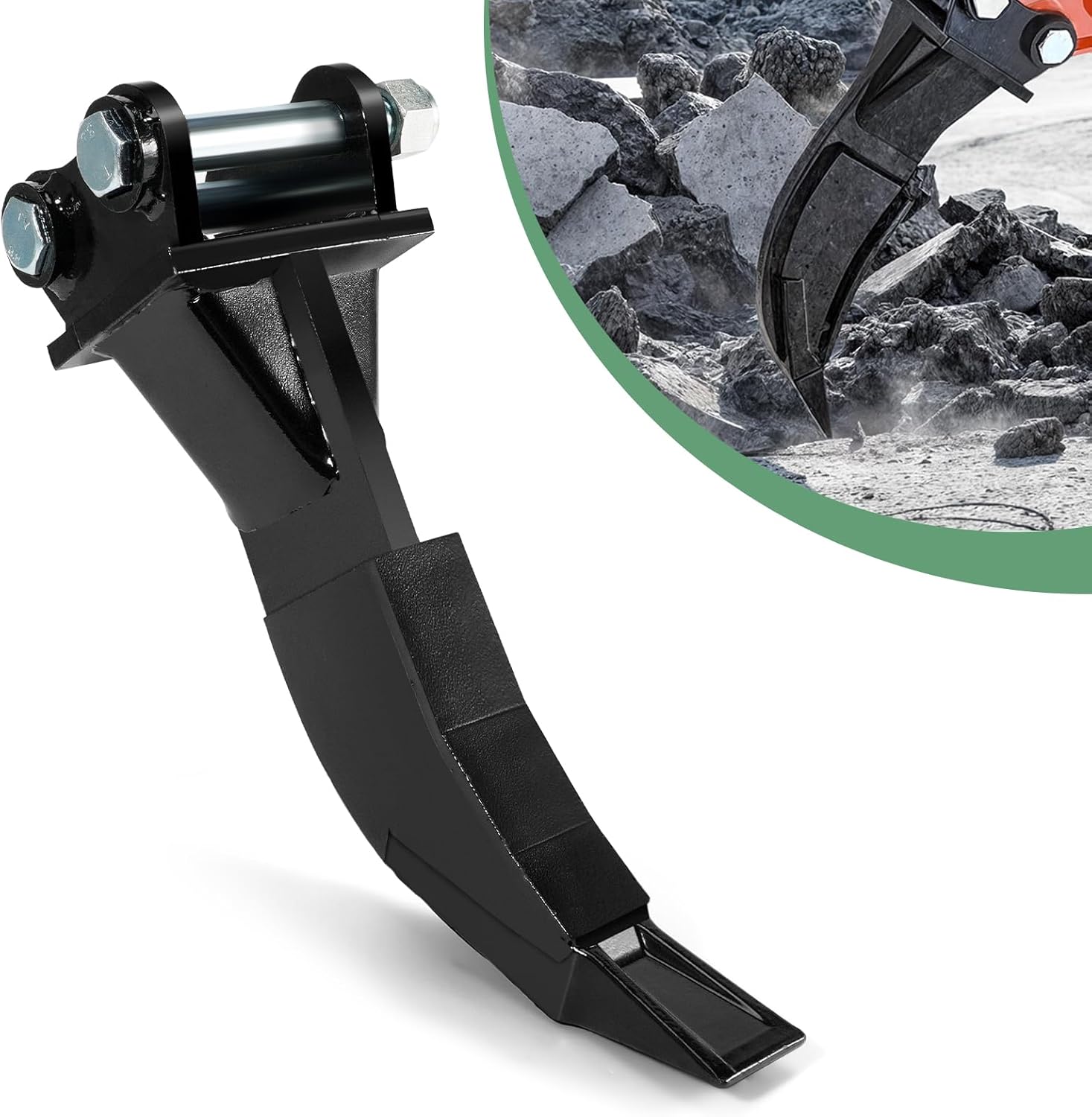 Mini Excavator Ripper, Hook Ripper Teeth with Pin*2 Fit for Mini ...