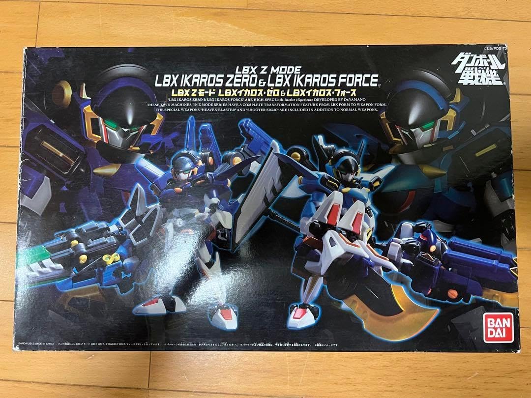 Amazon.co.jp: ダンボール戦機 LBX Z MODE イカロス・ゼロイカロス・フォース : おもちゃ