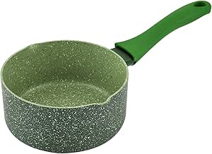 Prestige Essentials Granite Milk Pan 16Cm | Granite Coated Pan for Milk ...