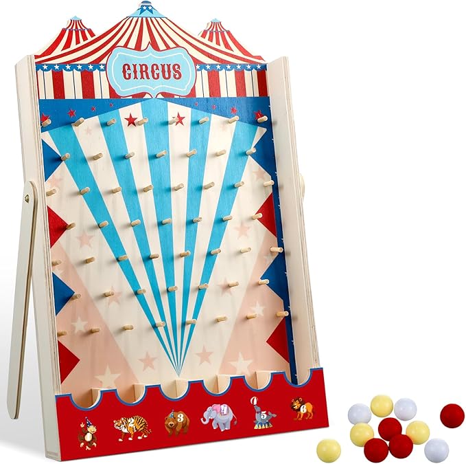 Amazon.com: Fulmoon Disk Drop Game with 8 Disks Halloween Carnival ...