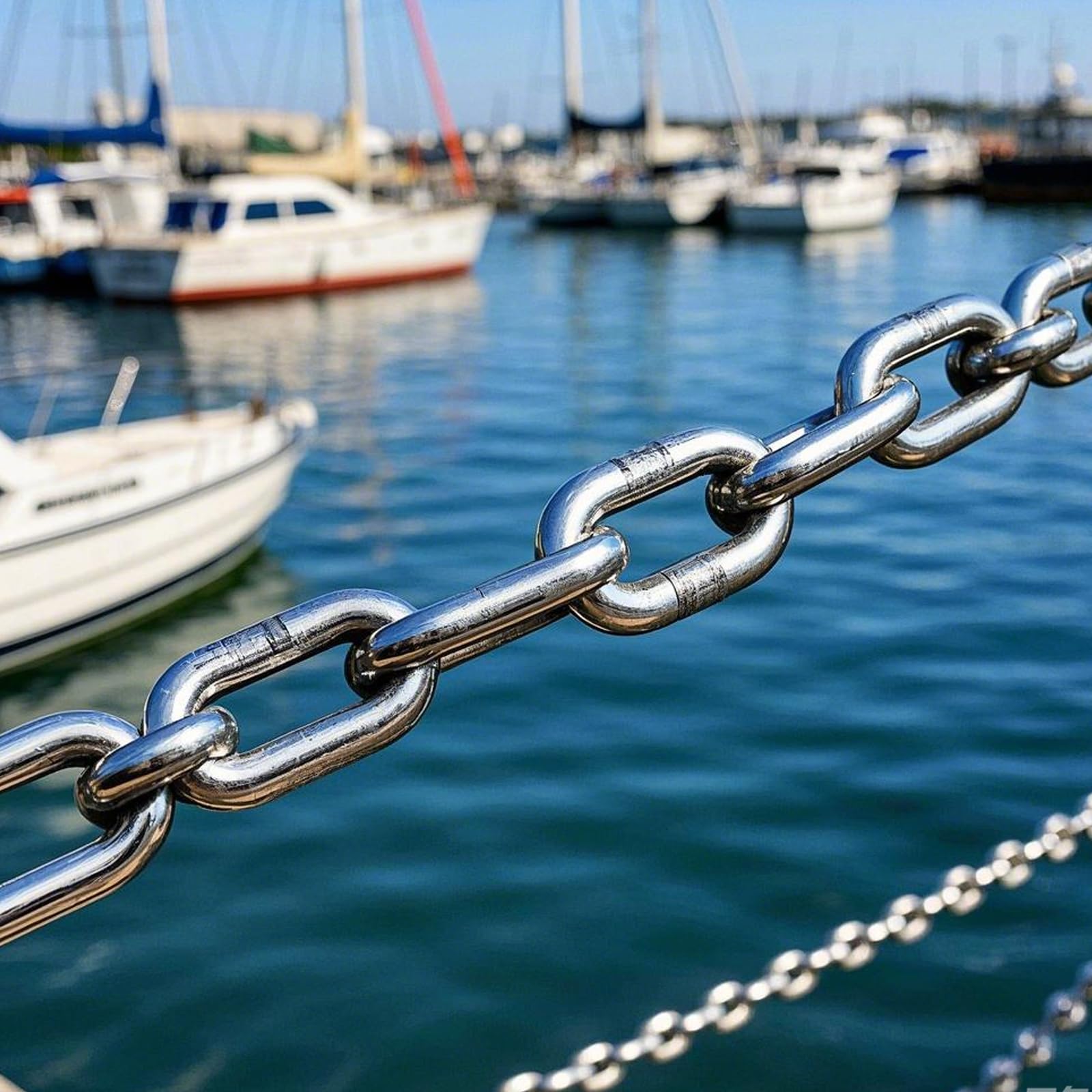 Snapklik.com : 26 Feet X 3/16 Inch 304 Stainless Steel Chain, Heavy ...