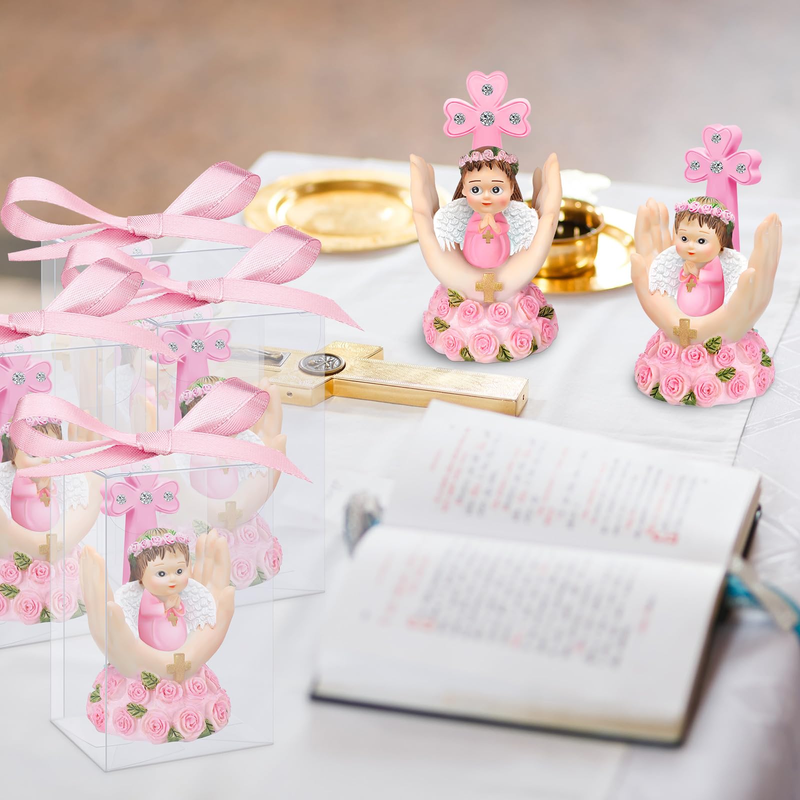 Snapklik.com : Anglechic 24 Set Religious Keepsake Bulk Recuerdos De ...