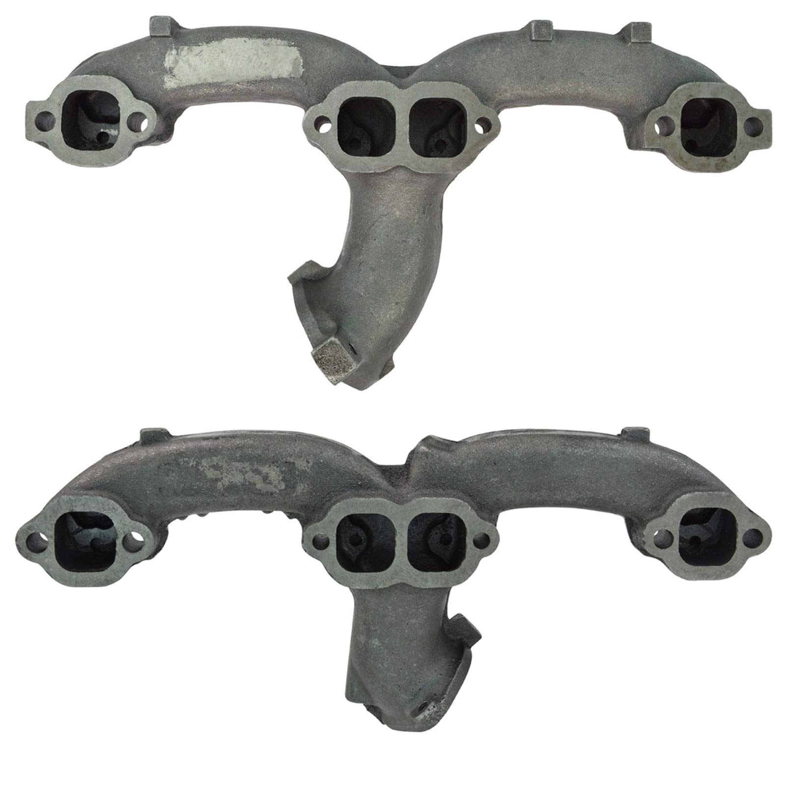Amazon.com: Exhaust Manifolds Pair Set Compatible with Chevy GMC Pickup ...