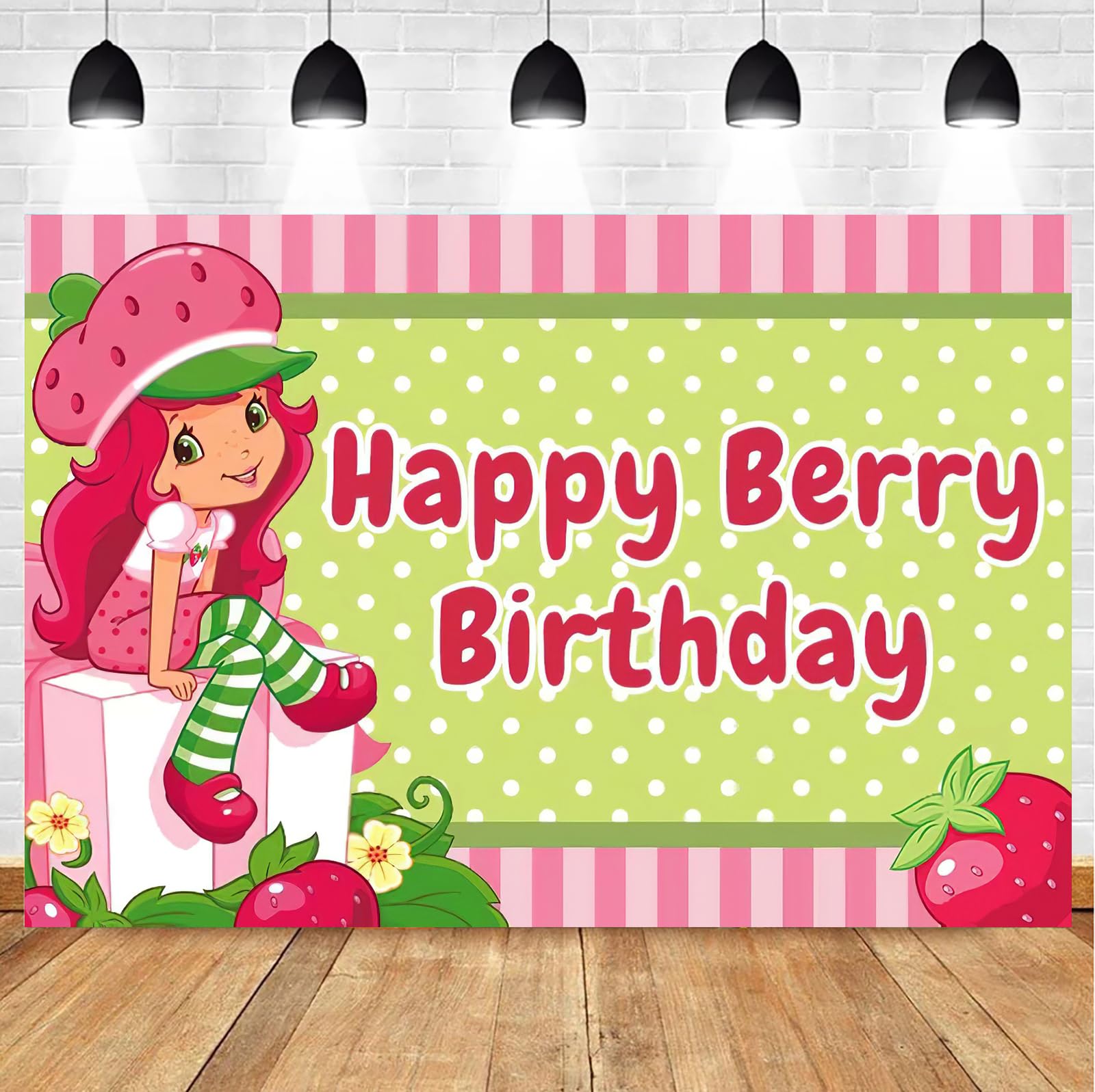 Strawberry Shortcake Backdrop
