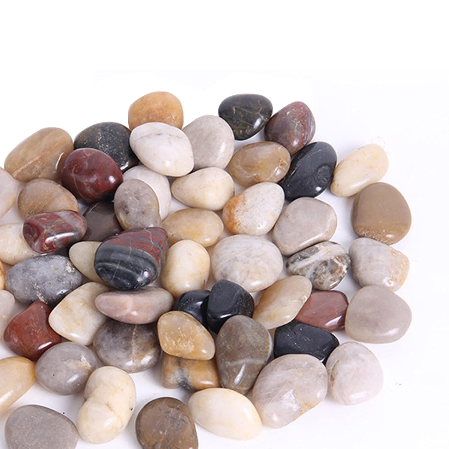 Amazon.com: 10lbs River Stone,Outdoor Decorative Stone,Small Stone for ...