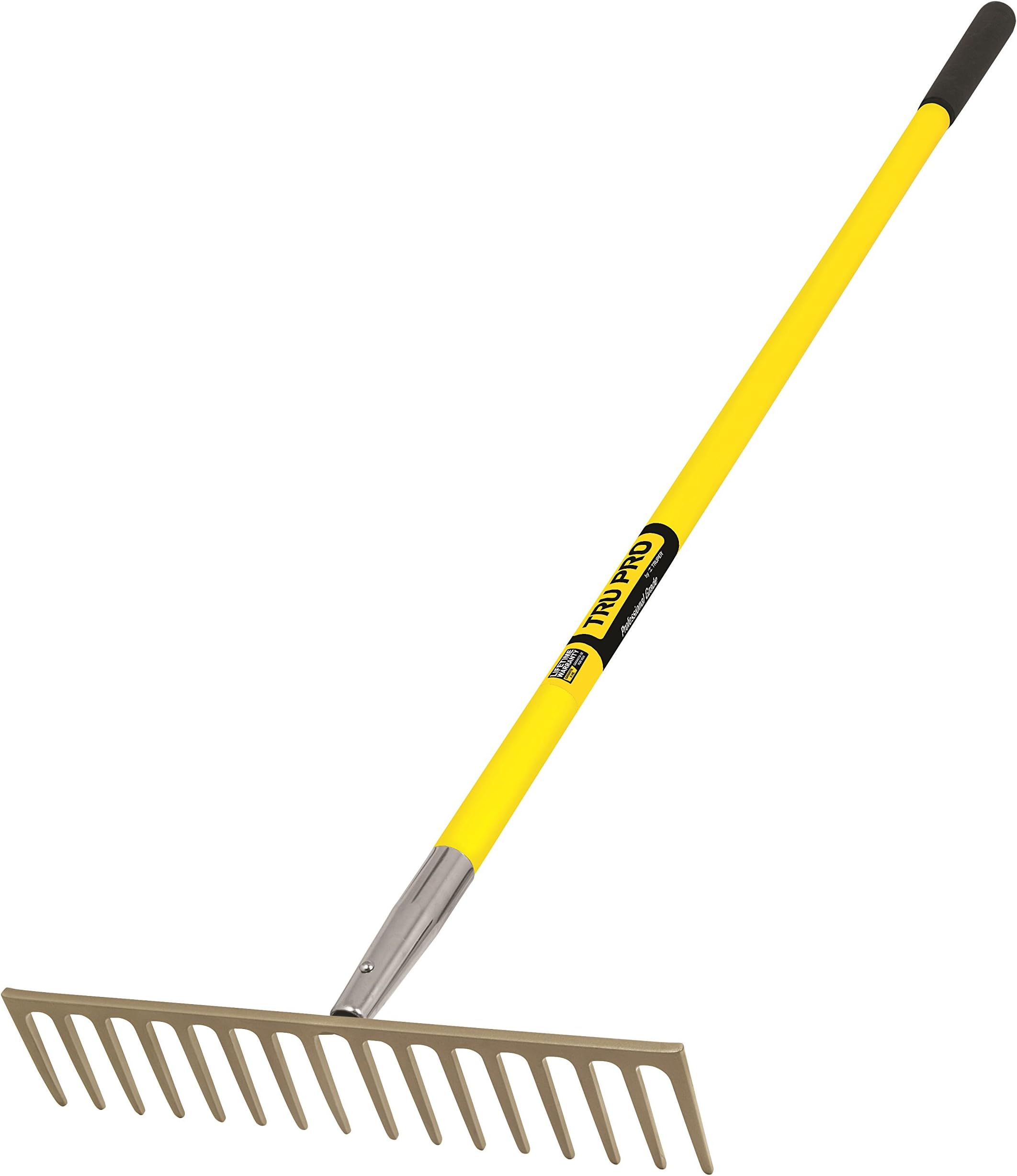 Amazon.com : A.M. Leonard American-Made Steel Landscape Rake with ...