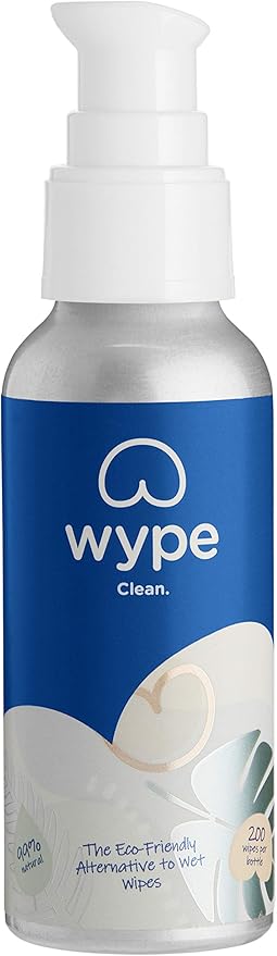Wype Toilet Paper Gel for Wiping – Biodegradable Flushable Toilet Wipes ...
