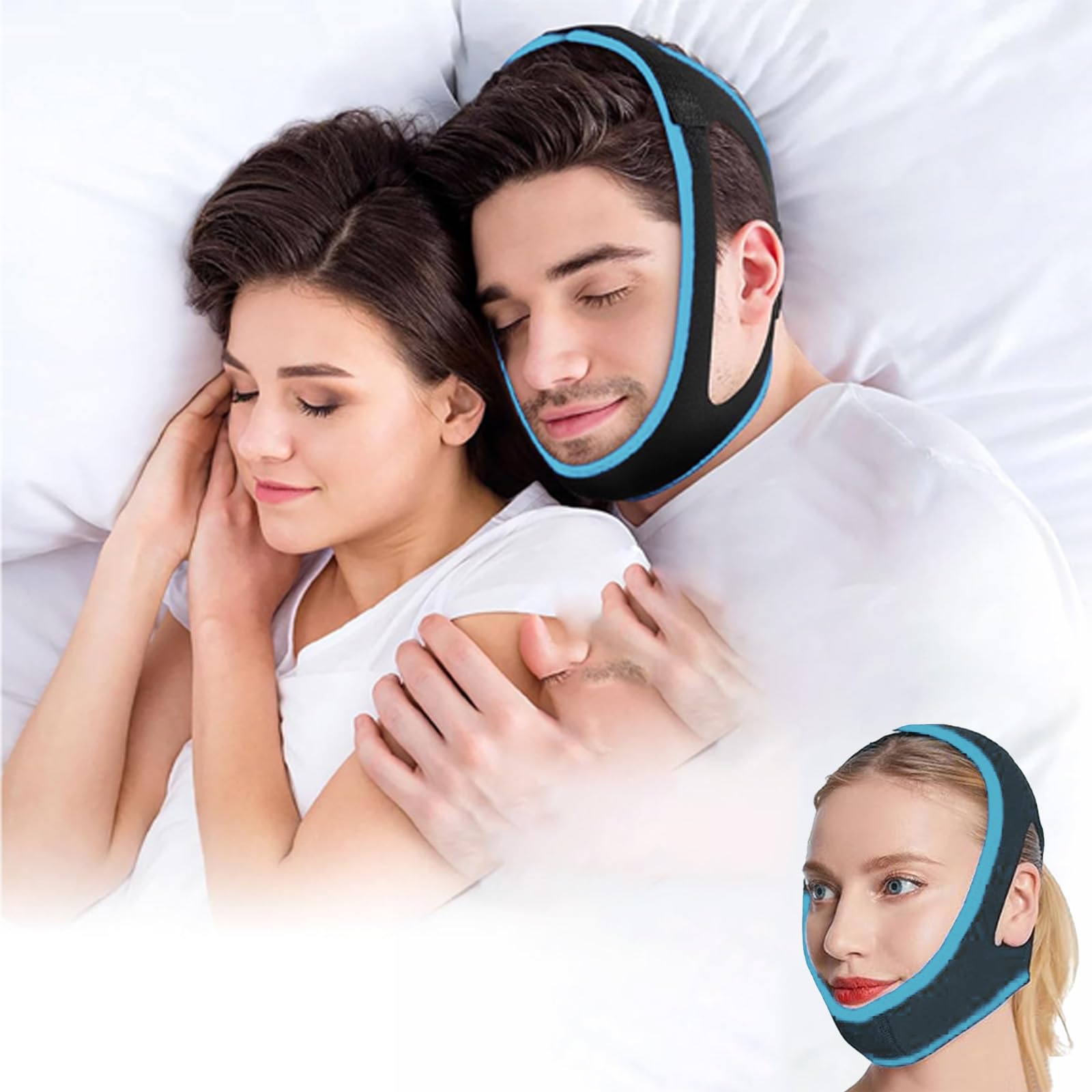 Amazon.com: Anti Snoring Chin Strap,Anti Snoring Devices for Cpap Users ...