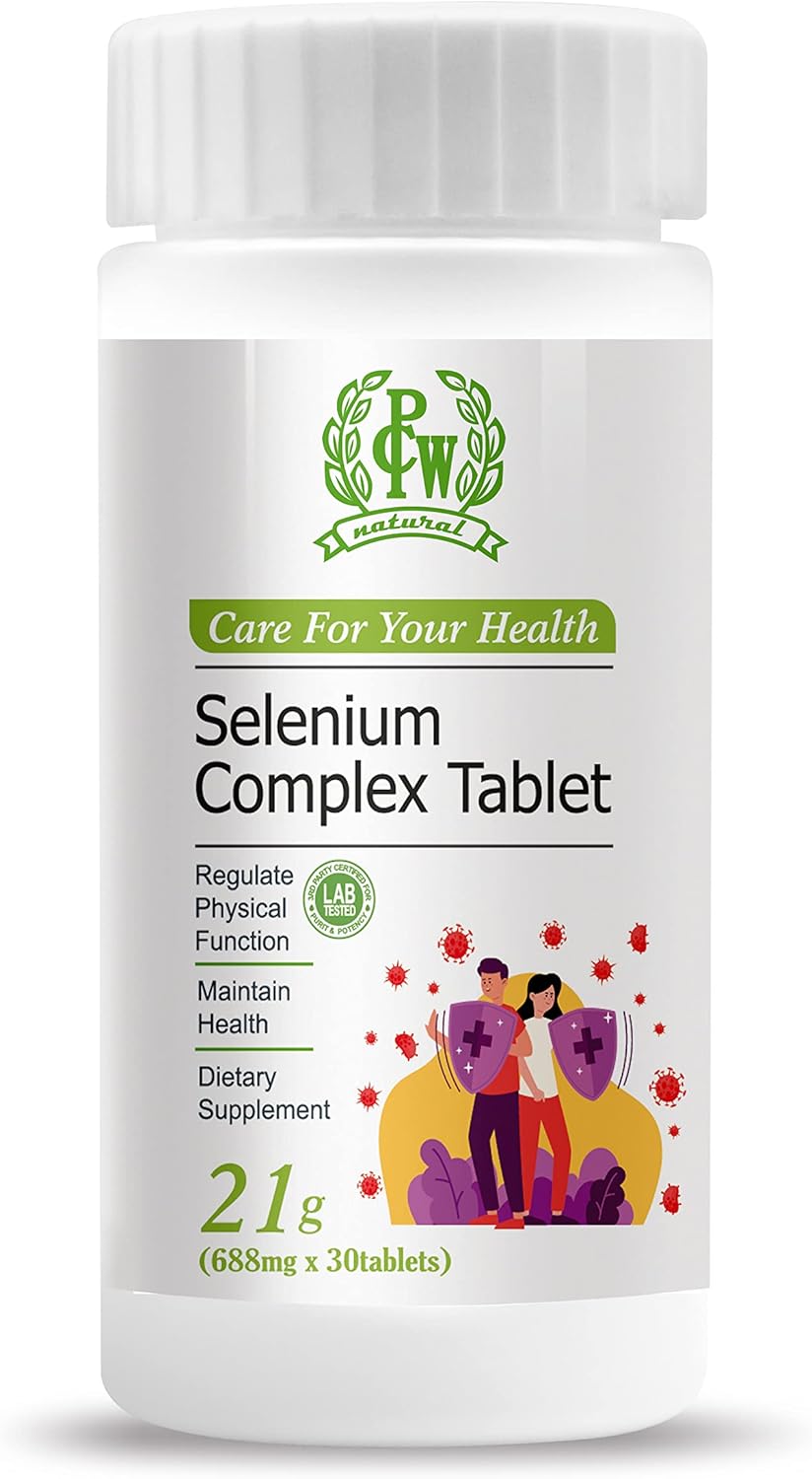 Amazon.com: PCW Selenium Complex, 30 Tablets : Health & Household