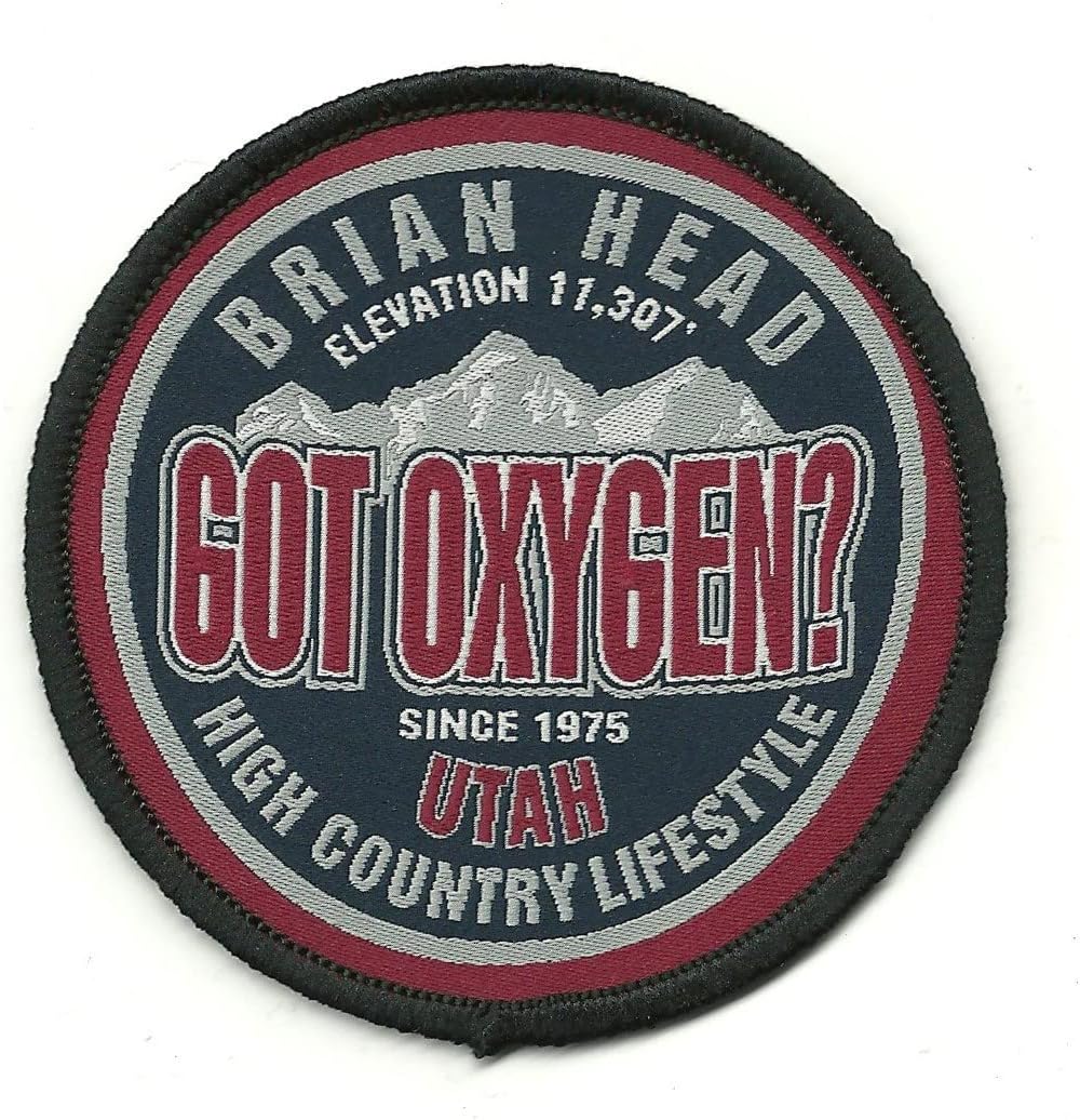 Amazon.com: Brian Head Resort Utah Patch – Travel Patch Iron On – UT ...