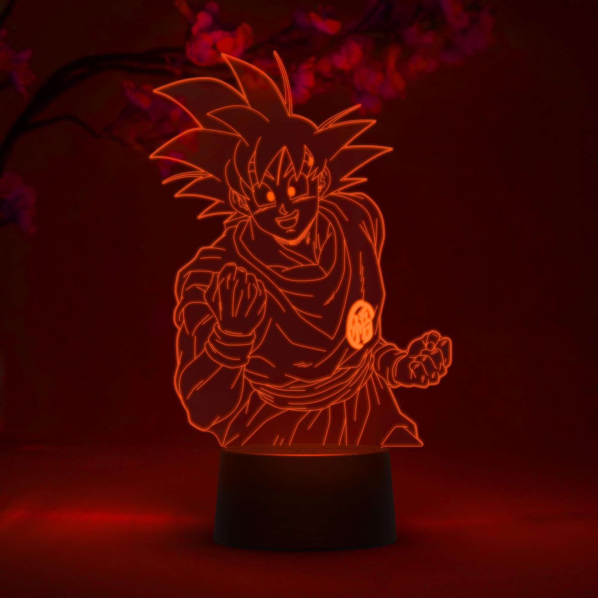 Otaku Lamps Goku Dragon Ball Super – Anime Lamp Figure Night Light, 16 ...