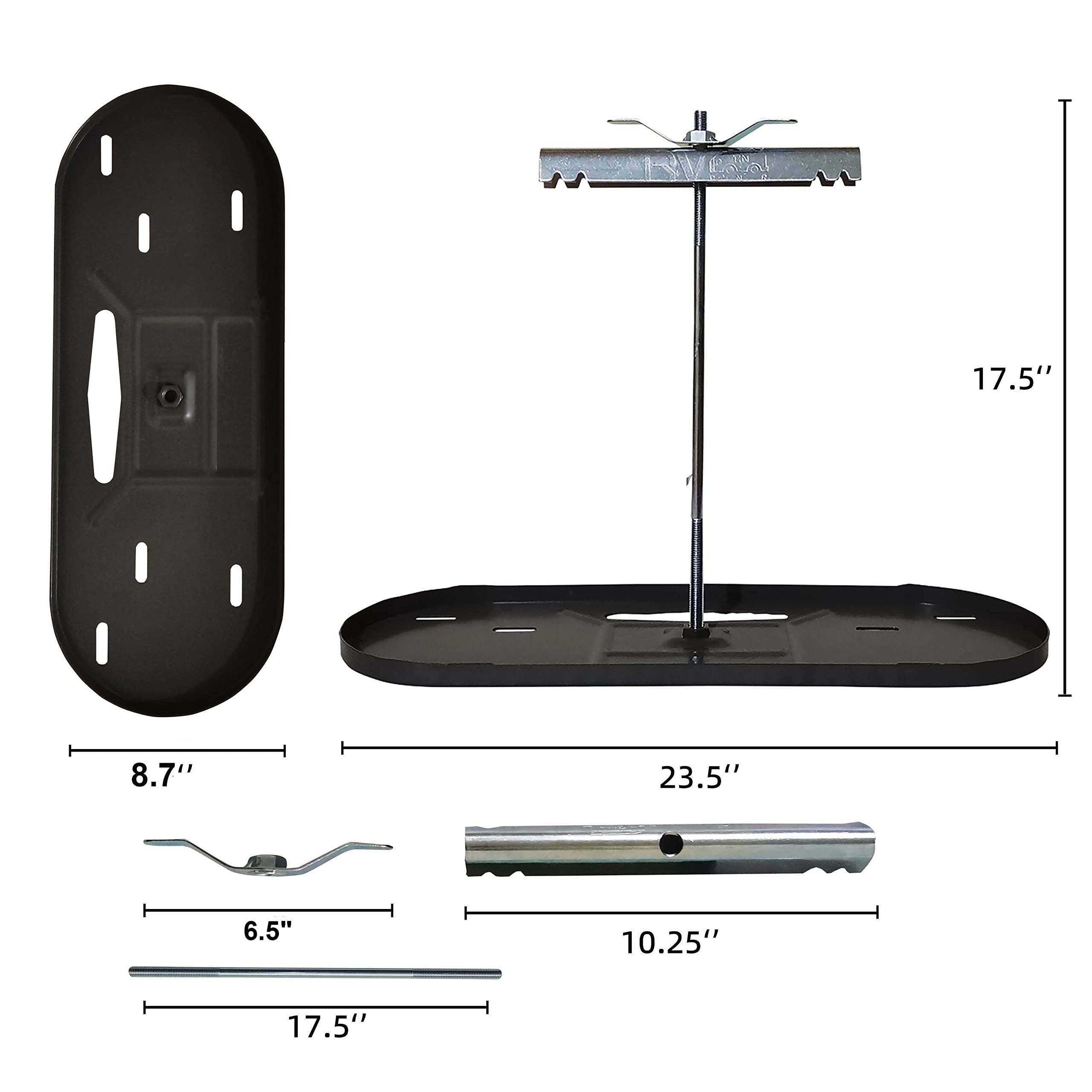 Snapklik.com : RVPNR RV Dual Propane Tank Cylinder Rack For Camper And ...