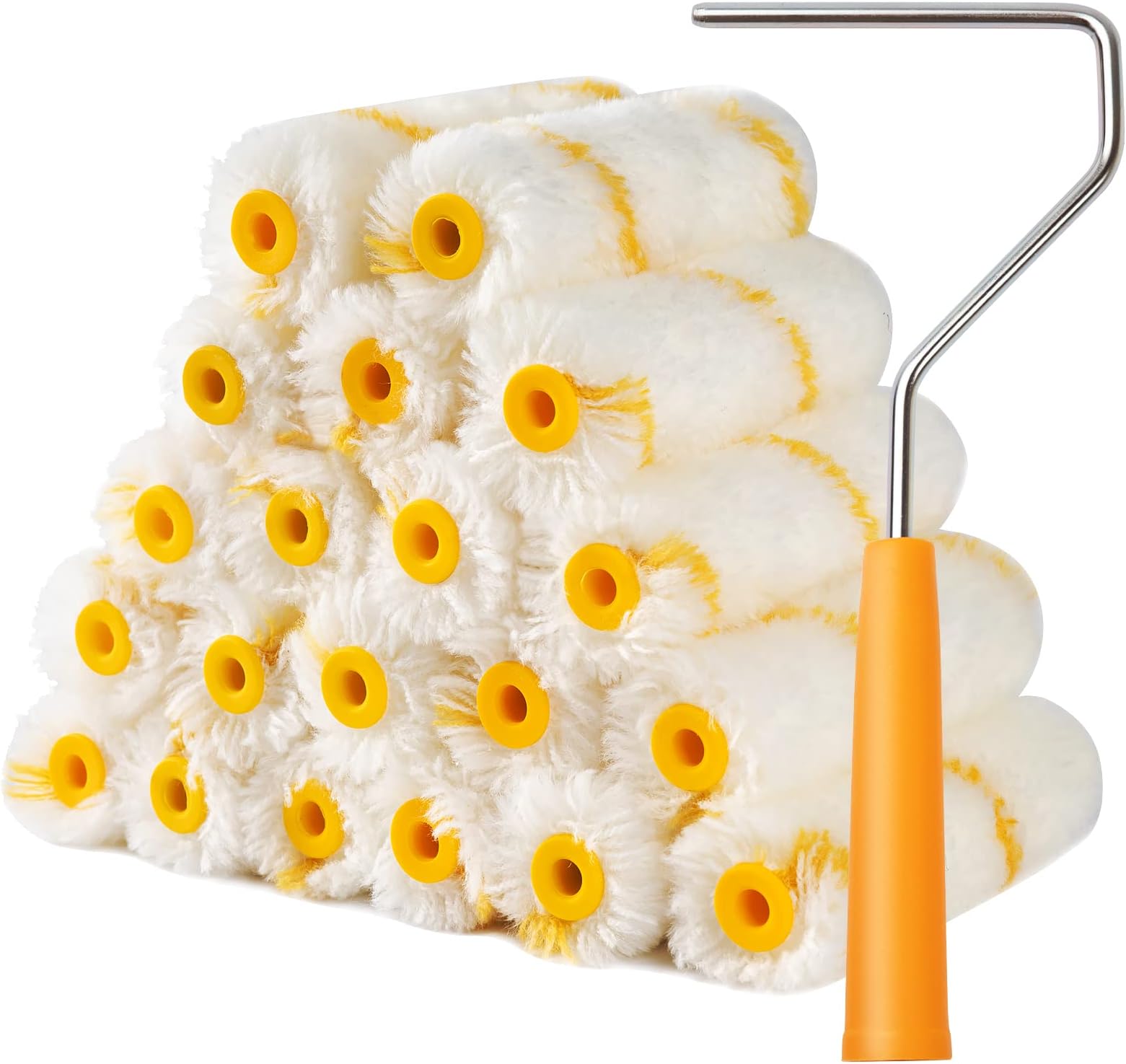 Amazon.com: Bates- Paint Roller Covers, 48 pcs, 4" Covers for Paint ...