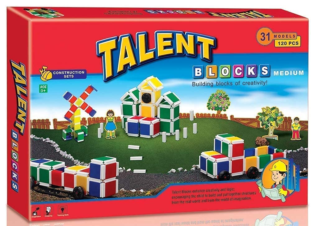Buy ROYESS Talent Blocks Big Building Set for Kids of Creative and ...
