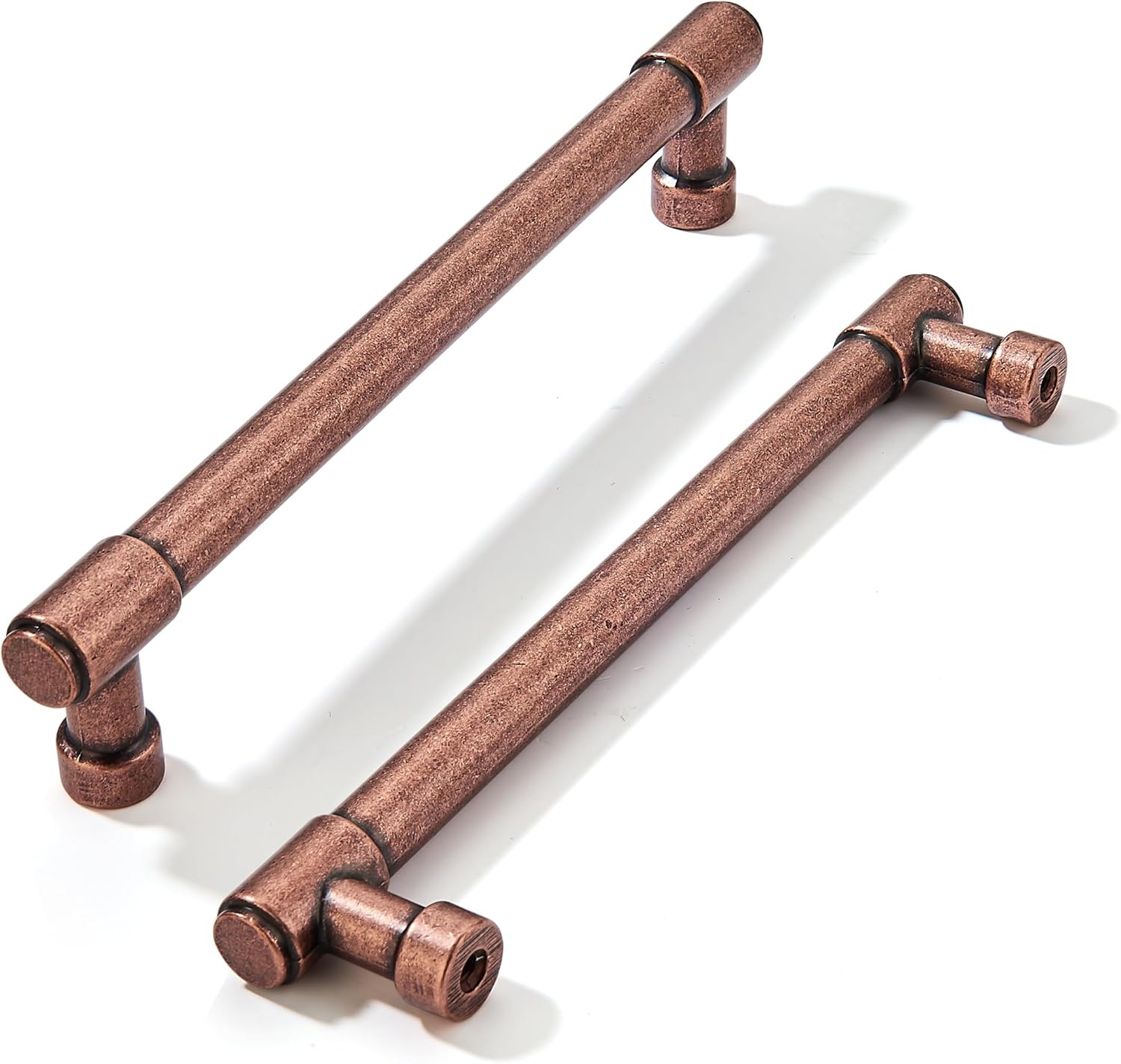 khtumeware 10 Pack 5 Inch(128mm) Vintage Antique Copper Cabinet Pulls ...