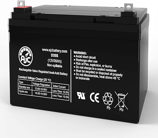 Caterpillar CAT 9X-9730, 9X9730 12V 35Ah Industrial Battery - This is ...
