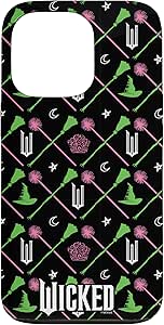 Amazon.com: iPhone 13 Pro Wicked Broomsticks & Wands All Over Print ...