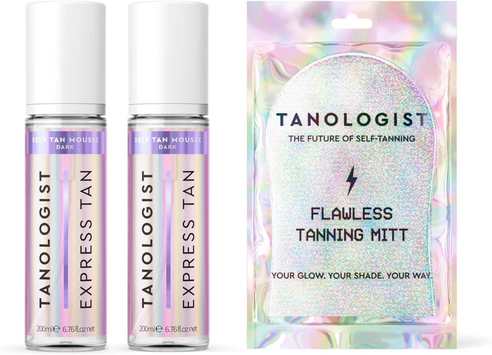Amazon.com: Tanologist Dark Mousse Tanning Bundle - 2 Bottles Hydrating ...
