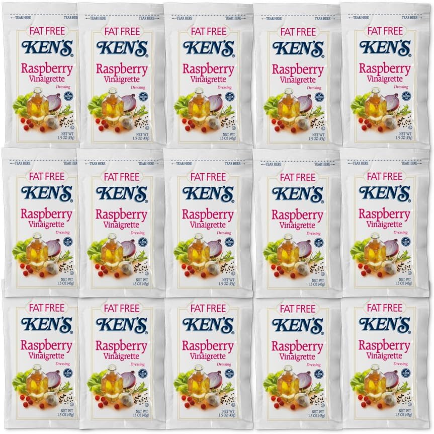Amazon.com: Ken's Steakhouse Fat Free Raspberry Vinaigrette Dressing 1. ...