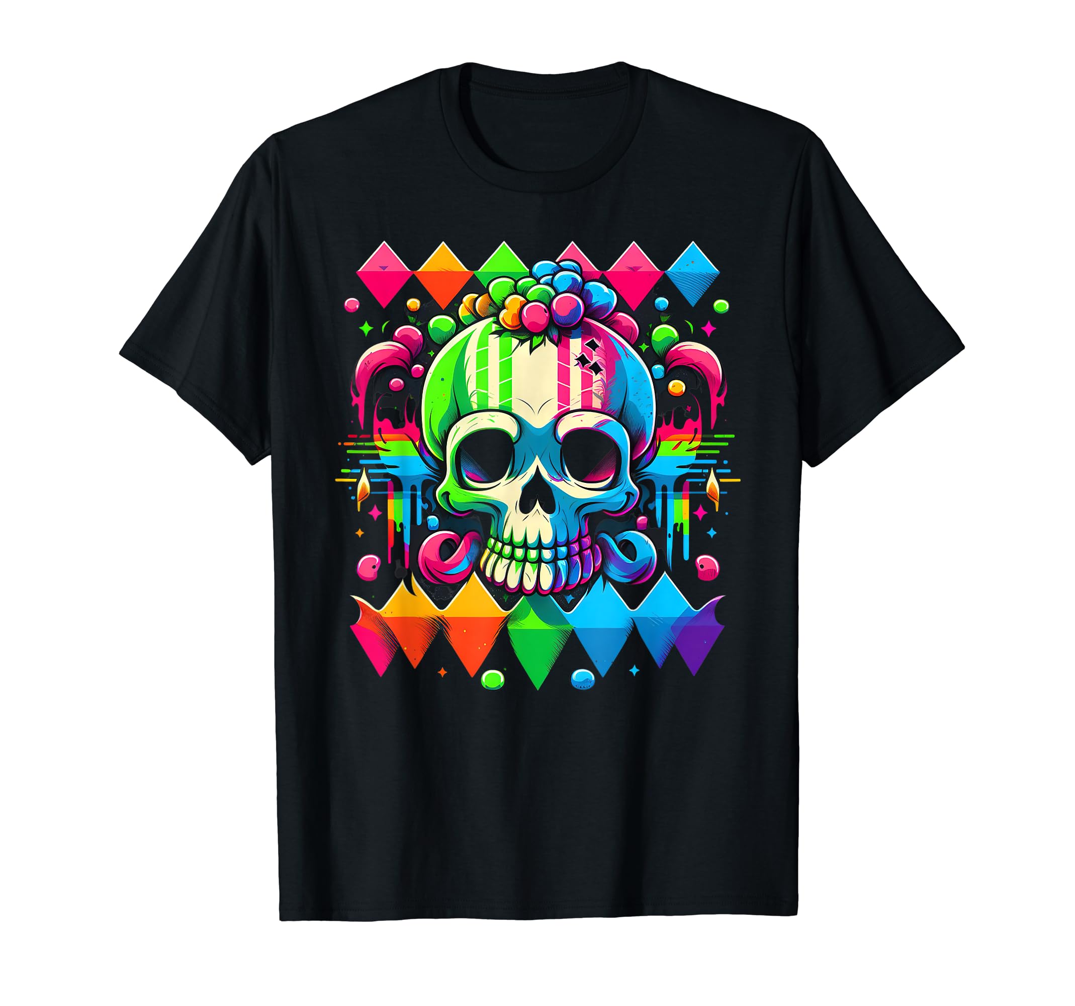 Amazon.com: Scenecore Aesthetic Scene Kid Shirt Skull Goth Still Emo T ...