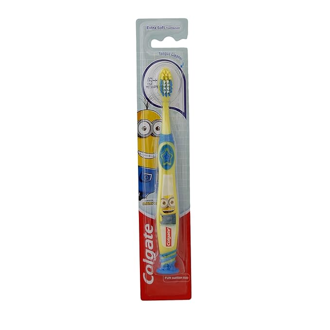 Buy Colgate Minions Kids 5+Years Manual Toothbrushes - 1 Piece (Yellow ...