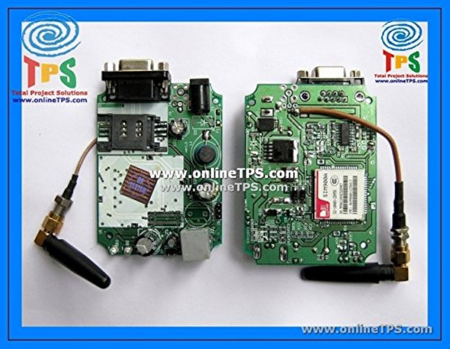 SIM 900A GSM Modem with Serial Interface for Electronic Circuit, Free ...