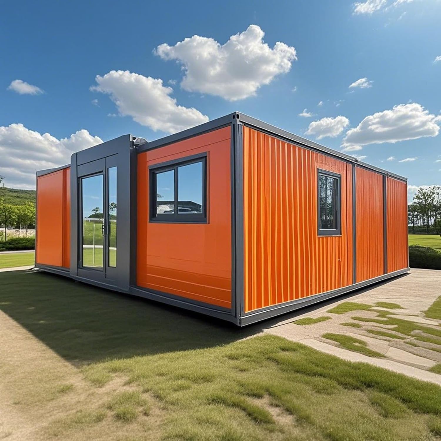 Amazon.com: Tiny Home Mobile Expandable Prefab House – 20FT 1 Bedroom, Bathroom House, Portable ...