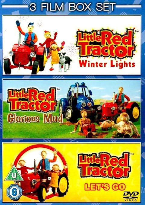 Little Red Tractor: Winter Lights/Let's Go/Glorious Mud [DVD]: Amazon ...