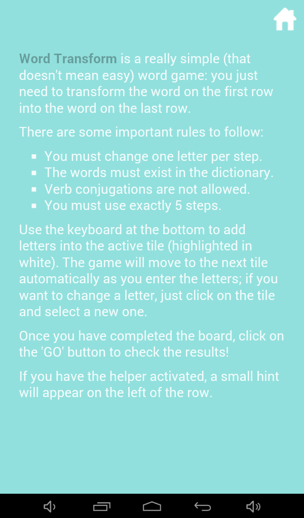 Word Transform - App on Amazon Appstore
