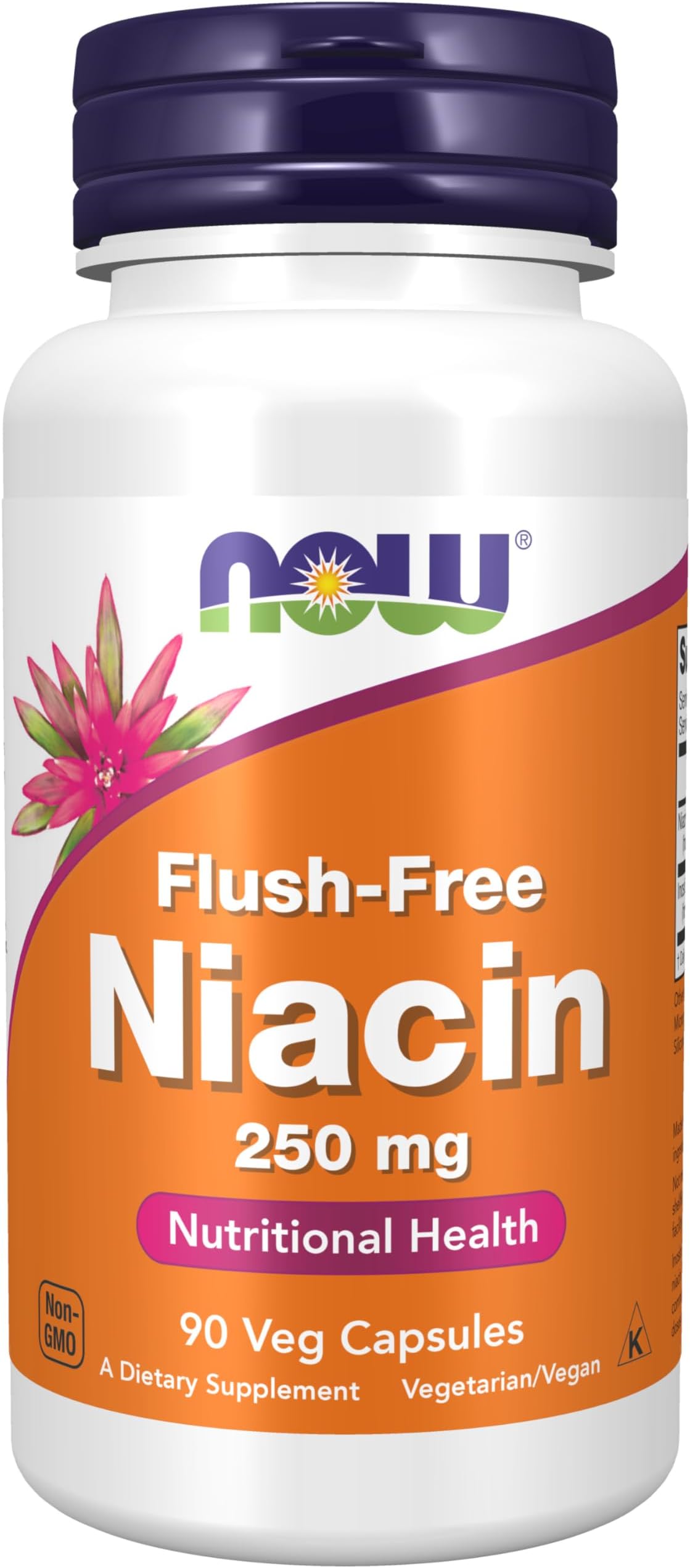 Amazon.com: NOW Foods Supplements, Niacin (Vitamin B-3) 250 mg, Flush ...