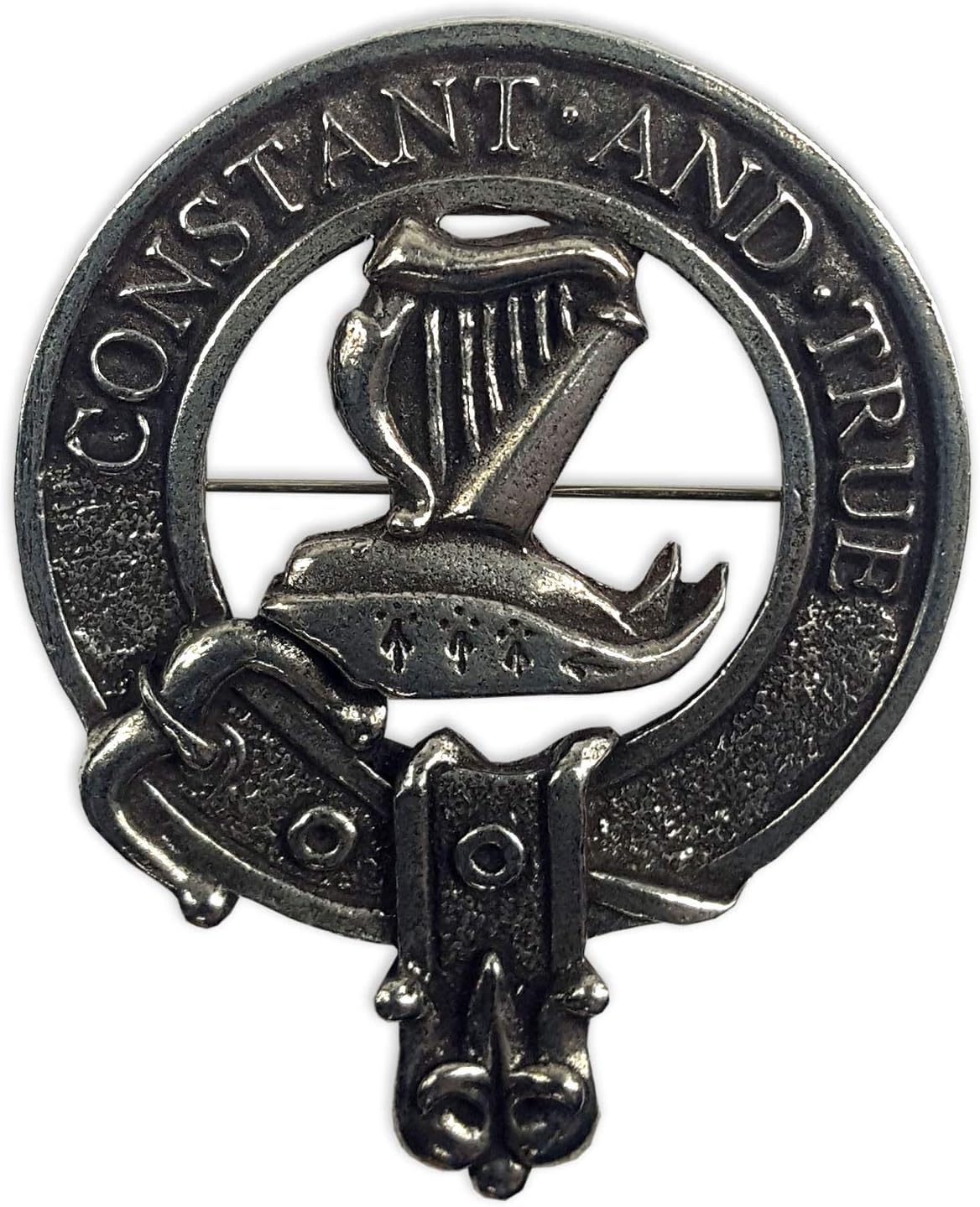 Amazon.com: Gaelic Themes Rose Scottish Family Clan Crest Badge/Brooch ...