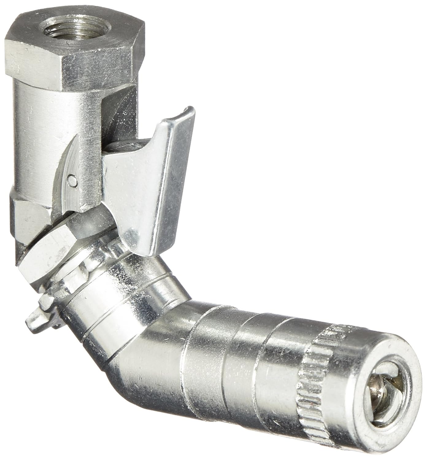 Alemite 6509-D Swivel Hydraulic Coupler, 1/8" NPT(f): Hydraulic Hose ...