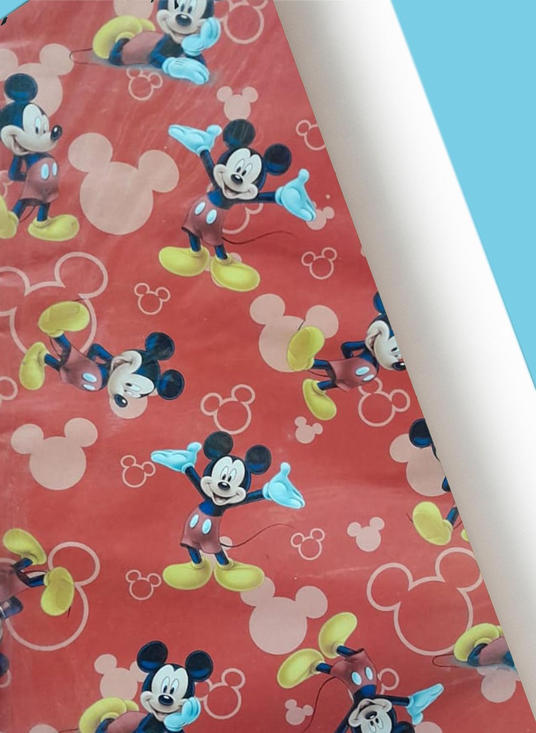 Mickey Mouse Birthday Wrapping Paper Print 5 X Disney Mickey Mouse