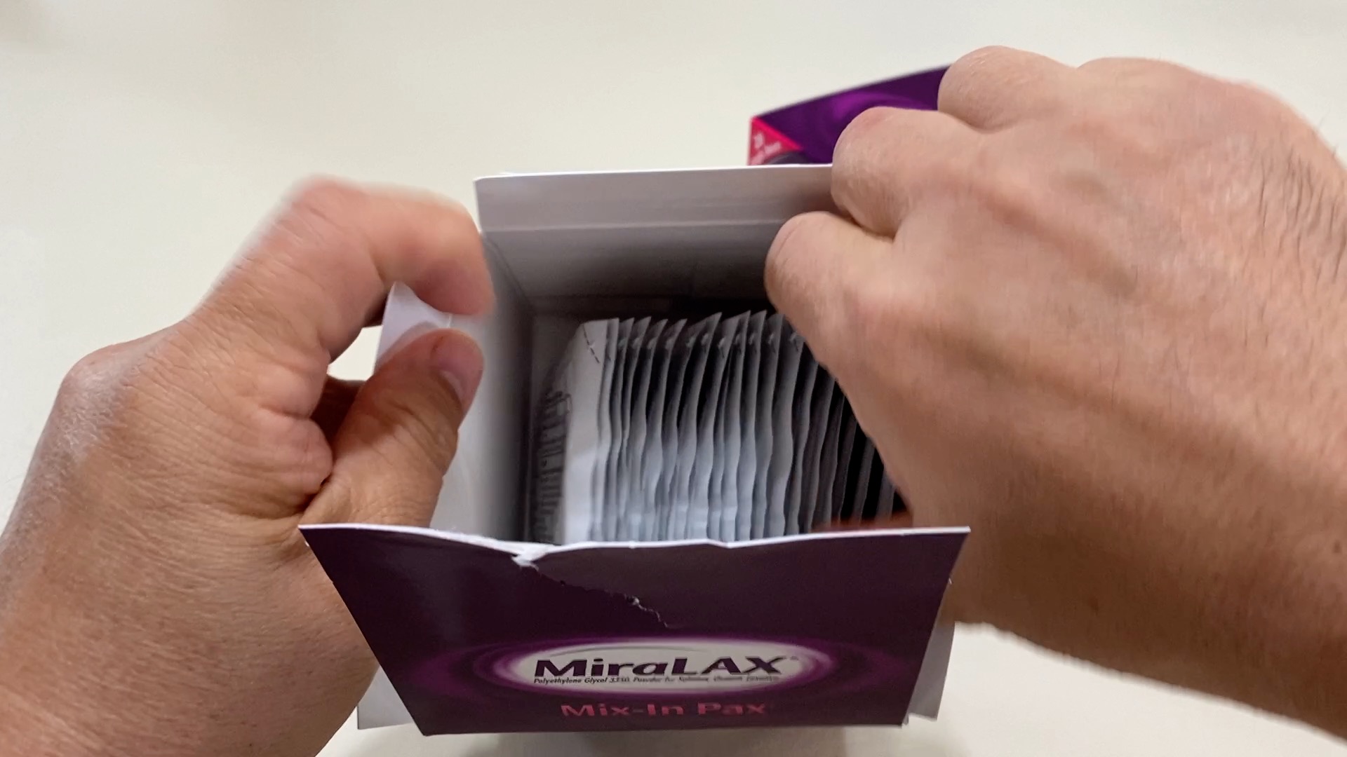 Watch MiraLAX Laxative Powder for Gentle Constipation Relief - 40 ...